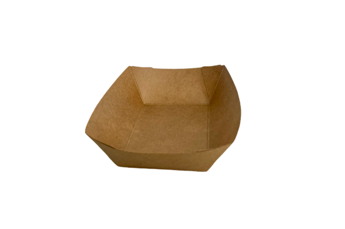 12oz Kraft Food Trays B230 | Recyclable | My Packaging