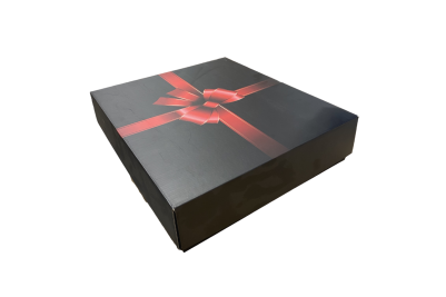 Large Black Cardboard Share Box | Stylish & Recyclable | My Packaging