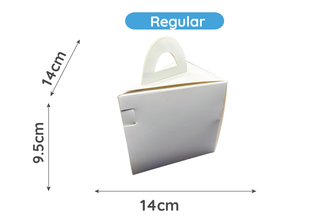 White Cake Slice Boxes | Recyclable | My Packaging