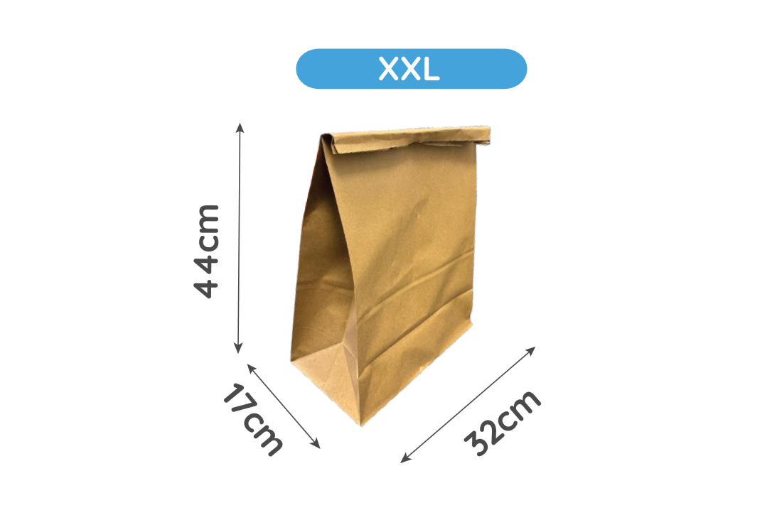 Kraft XXL Grab Bags | Biodegradable | MyPackaging