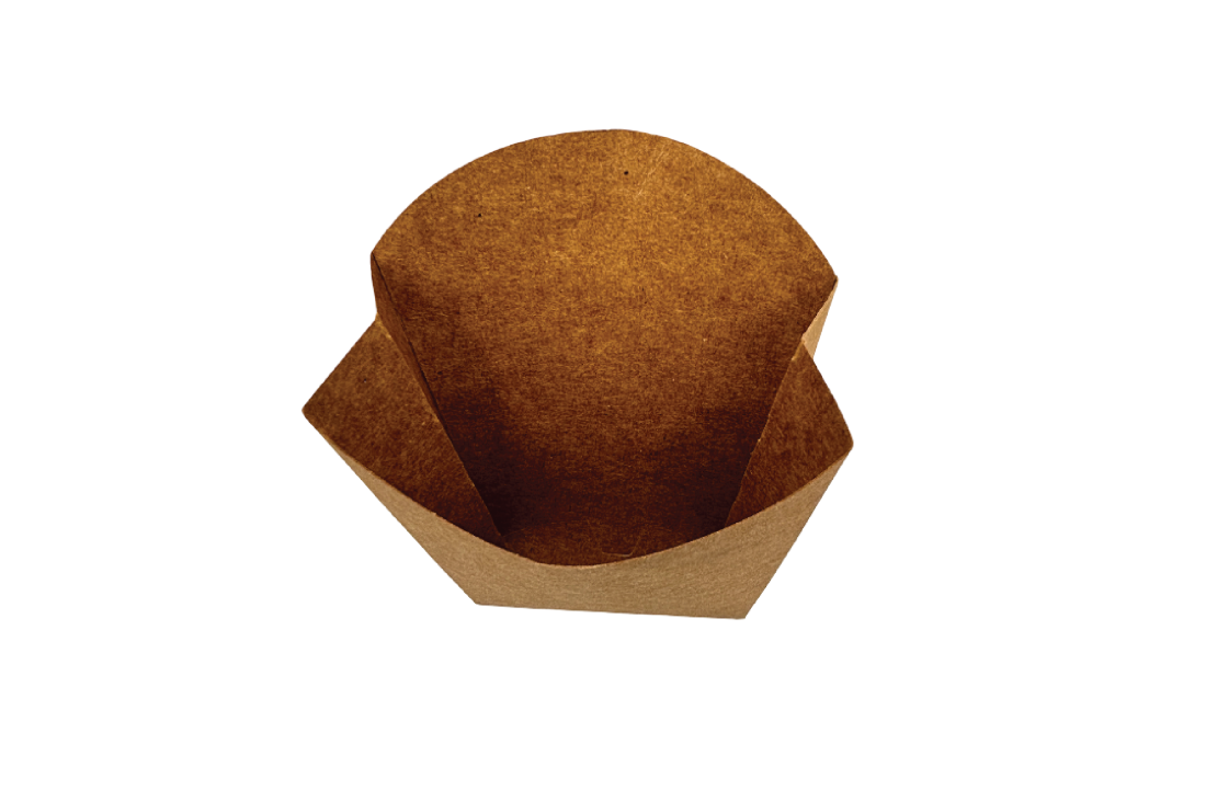Regular Brown Kraft Chip Scoop | Recyclable | My Packaging