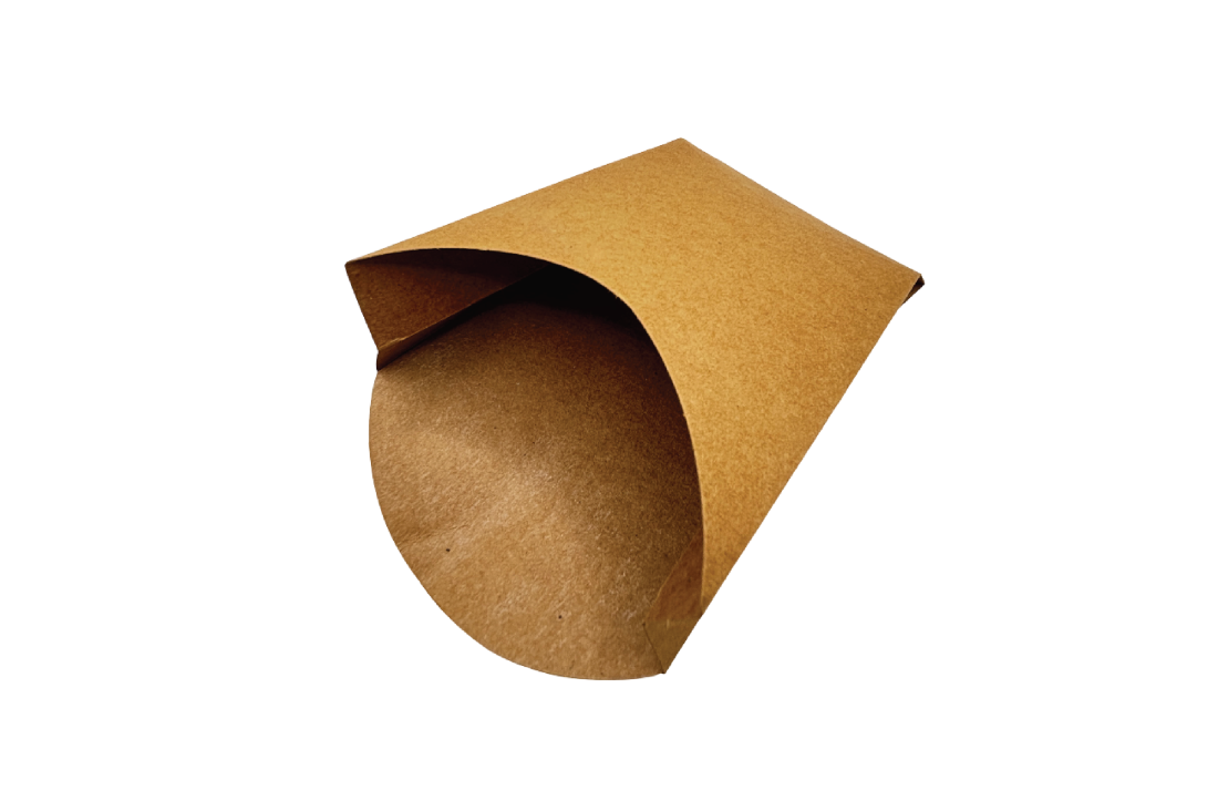 Regular Brown Kraft Chip Scoop | Recyclable | My Packaging